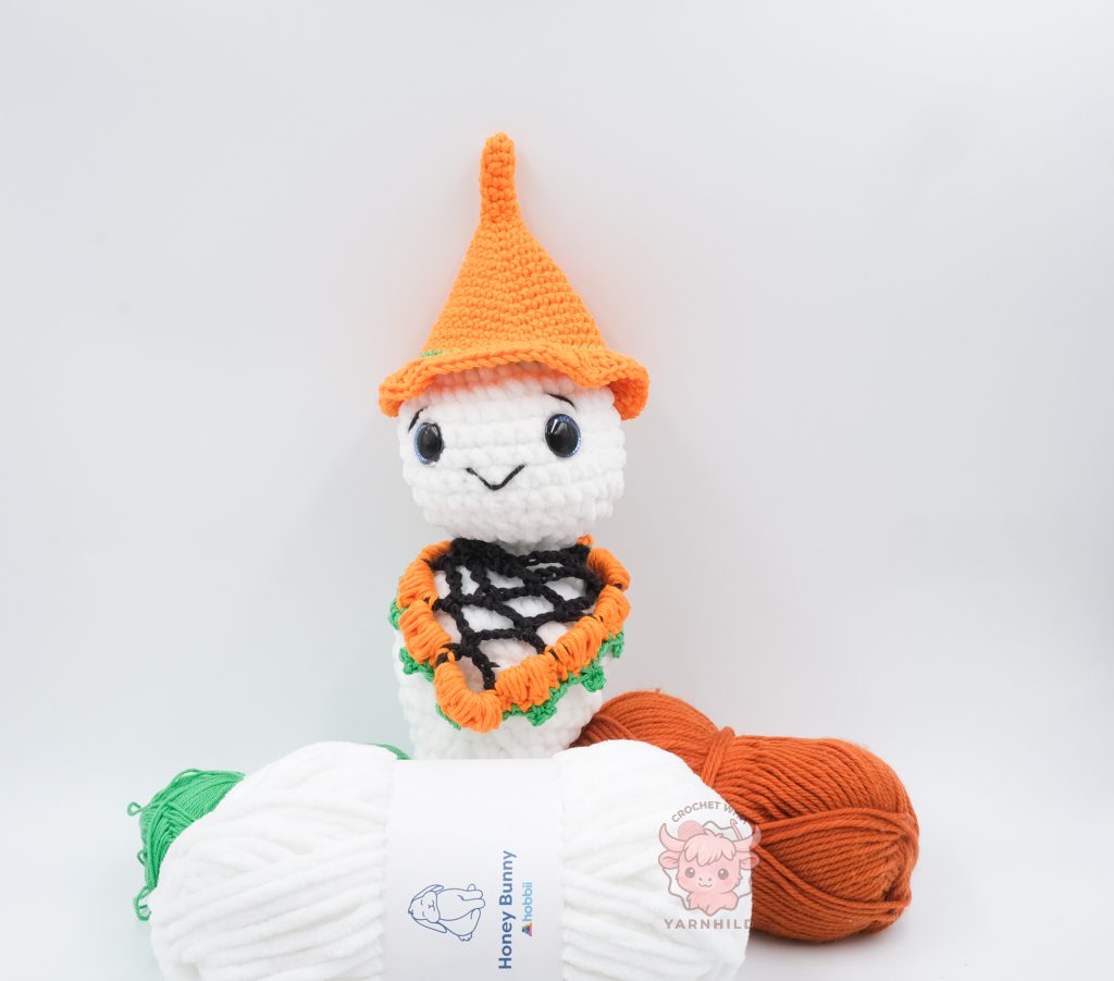 Crochet Ghost Pattern - Rim the Amigurumi Ghost - Free Pattern!